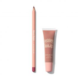 Fantin Cosméticos Morphe x Ashley - Kit labial com Gloss + Lápis de Boca